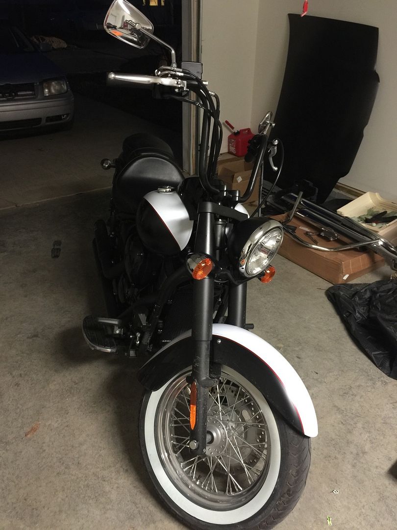 12 inch apes with stock cables | Kawasaki Vulcan Forum
